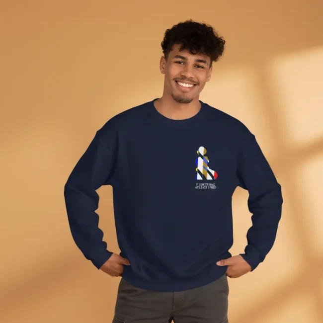 Luffy Inspired Navy Sweatshirt for Men | Kattar Clothing